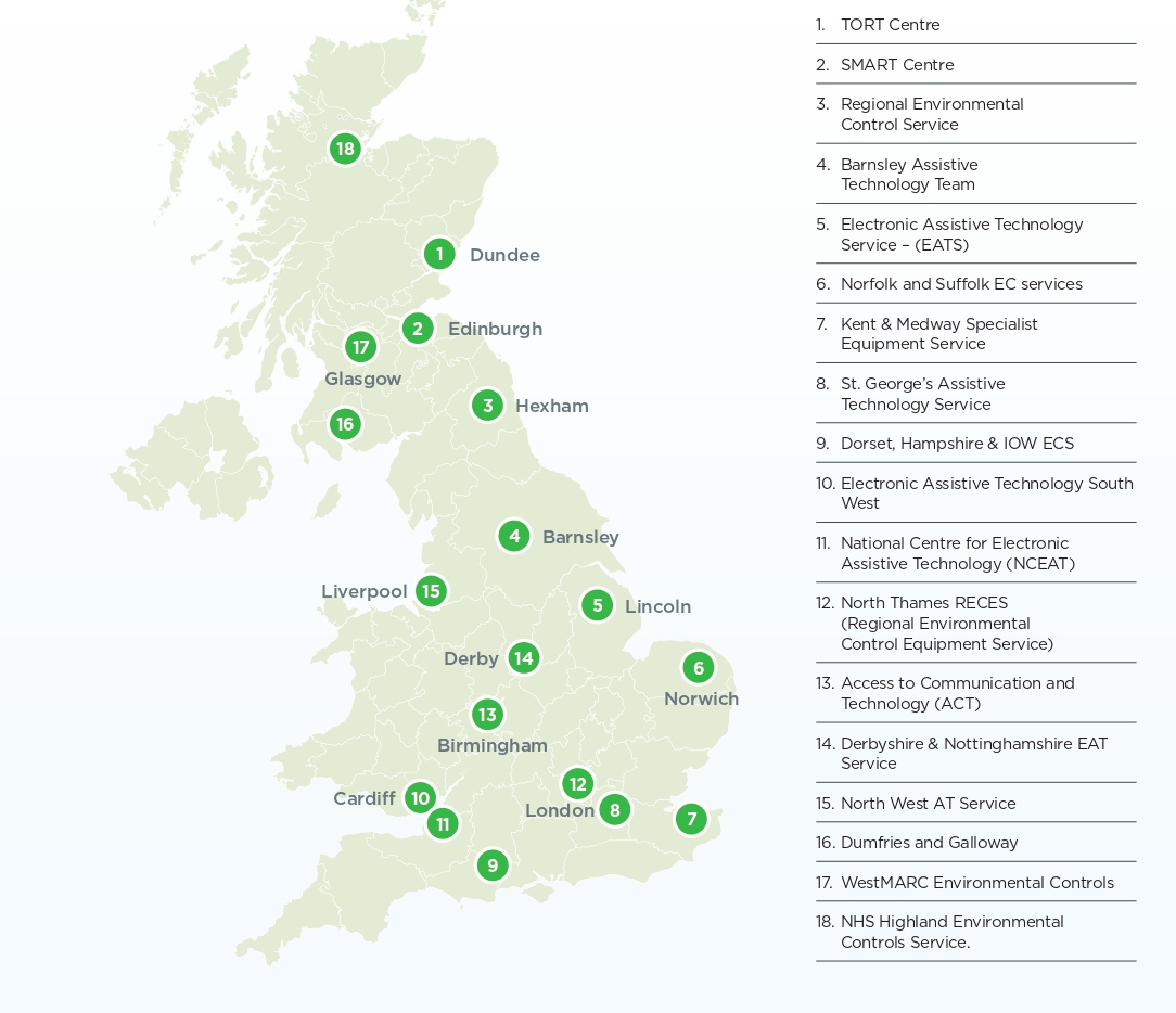Referrals to the NHS Environmental Control Service – OTAM